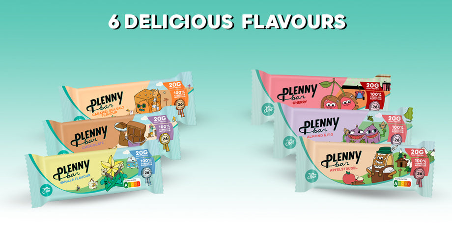 Plenny Bar V3.0 - Complete meal bar with 26 vitamins & minerals – Jimmy Joy